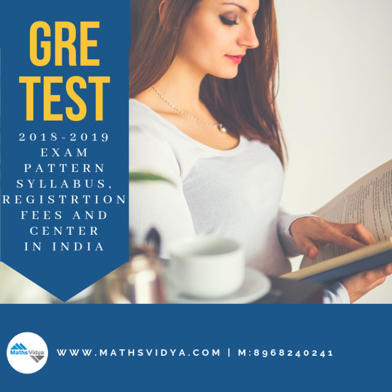 New GRE Exam Date, Syllabus, Pattern, Exam Centers for 2018-2019 in ...